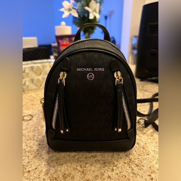 Michael Kors | Bags | Michael Kors Mini Backpack Black | Poshmark